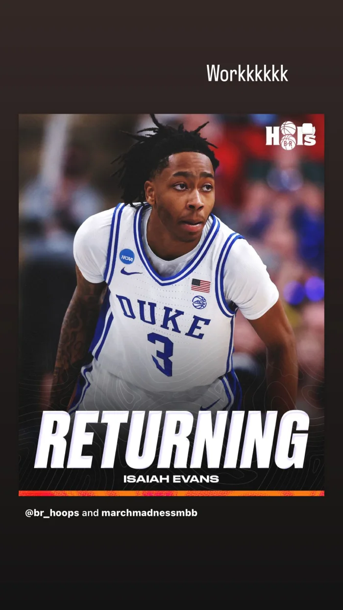Projected NBA Star Isaiah Evans Makes Bold Return to College—Ace Bailey’s Explosive Instagram ...