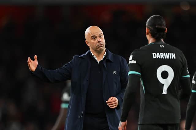 Arne Slot reveals what 'surprised' him about Darwin Nunez as Liverpool half-time message shared ...