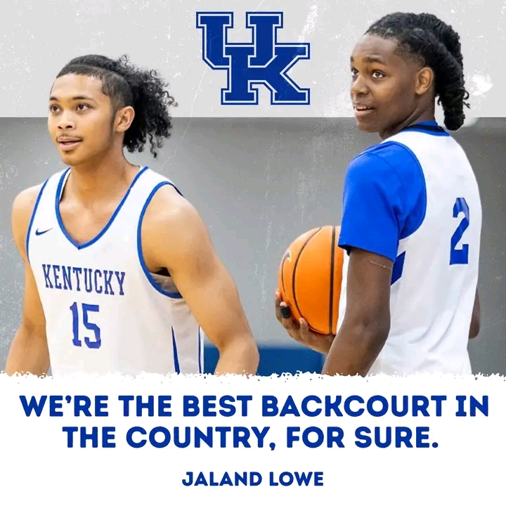 Jaland Lowe Declares Kentucky Has the Best Backcourt in the Country ...