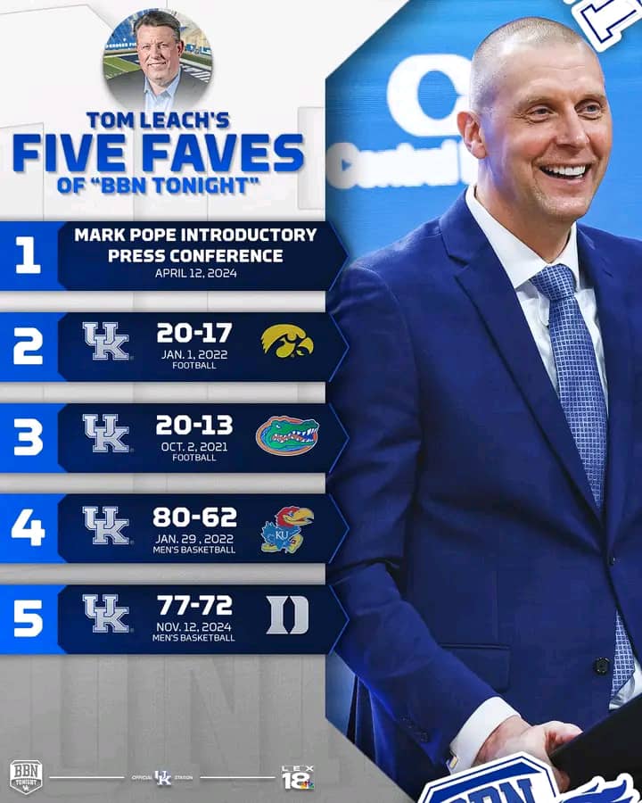 Five Years, Five Unforgettable Favorites: Tom Leach Celebrates a ...